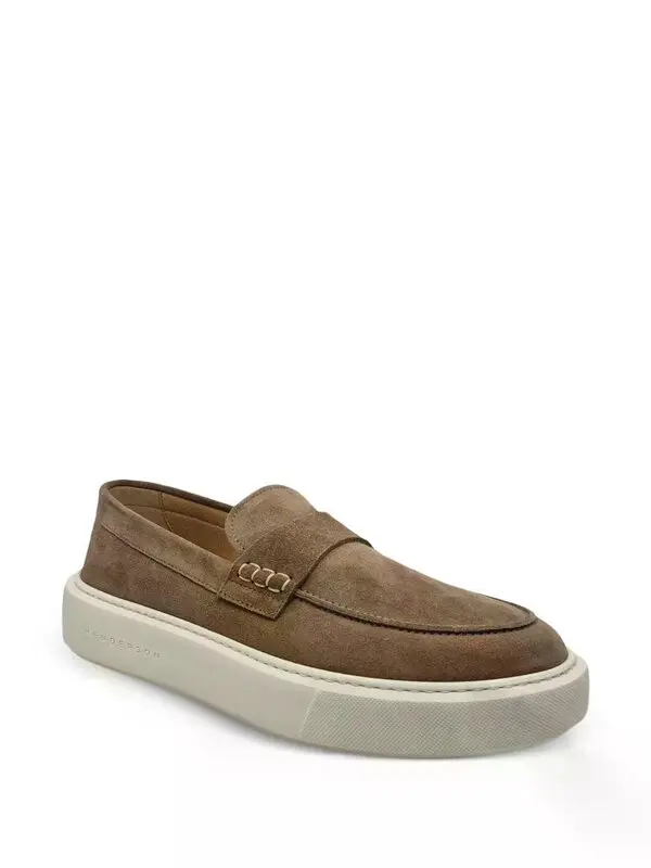 HENDERSON BARACCO Suede Slip-on Loafers