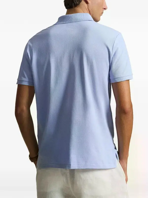 Polo Ralph Lauren Stretch-mesh Polo Shirt - Blue