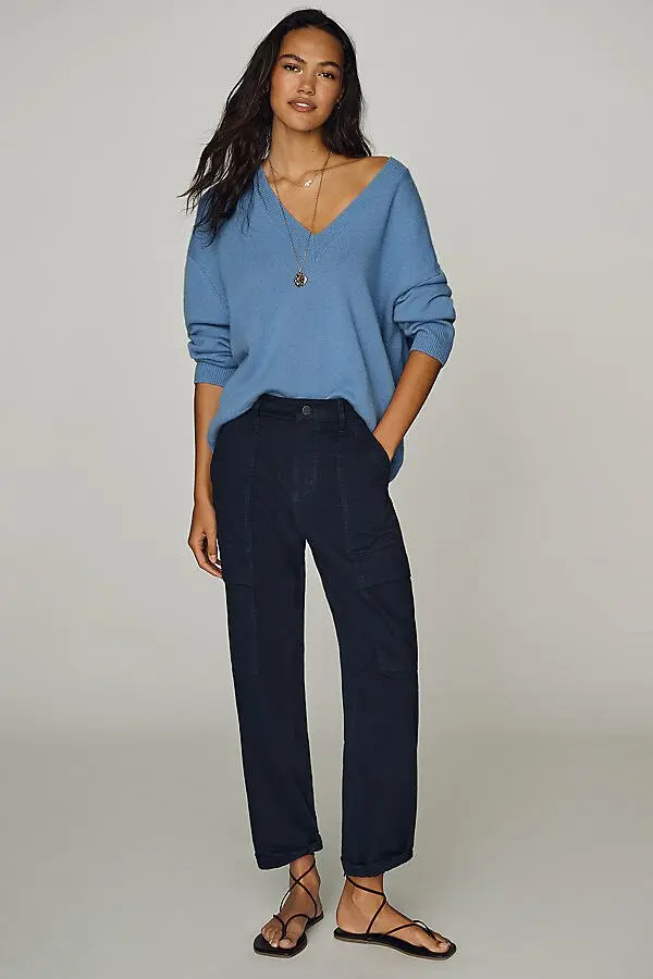 Sanctuary Cotton Boyfriend Utility Pants