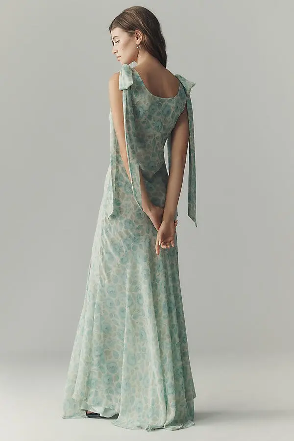 SISTER NEW YORK Bias Cut Maxi Dress