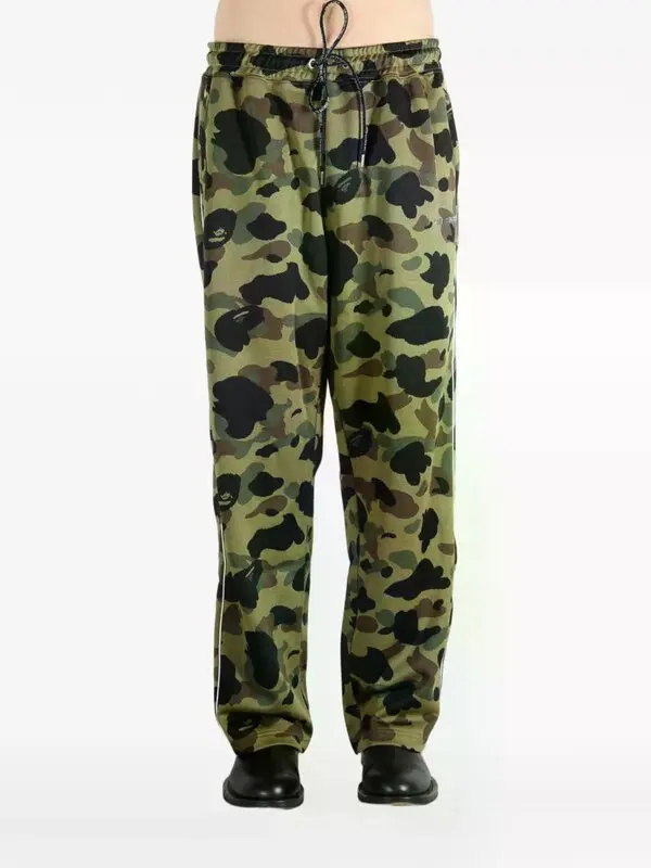 A BATHING APE Camo-print Track Pants