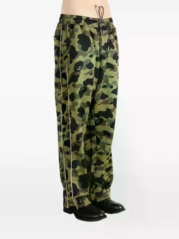A BATHING APE Camo-print Track Pants