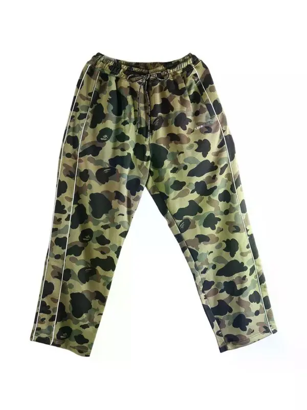 A BATHING APE Camo-print Track Pants