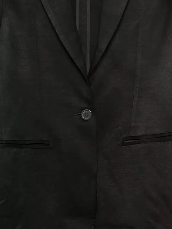 SEMICOUTURE Single-breasted Blazer - Black