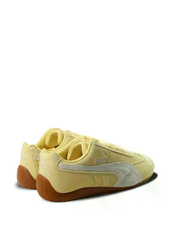 PUMA Speedcat Og Logo-embroidered Suede Sneakers - Yellow