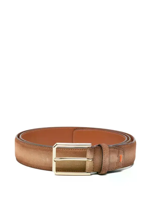 Santoni Buckle-fastening Belt - Neutrals
