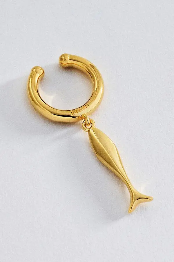 Éliou Sarde Single Ear Cuff - Gold