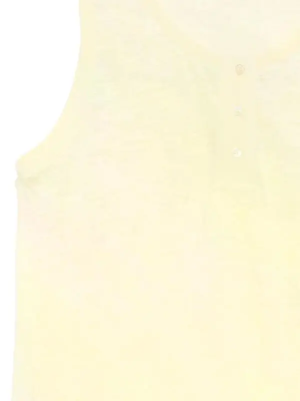 Max & Moi Crew-neck Tank Top - Yellow