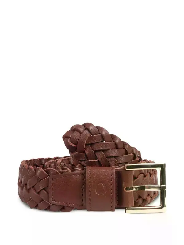Orciani Braided Belt - Brown