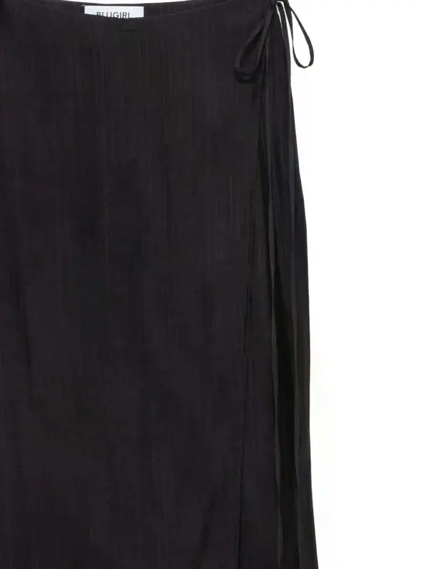 BLUGIRL Textured Wrap Skirt