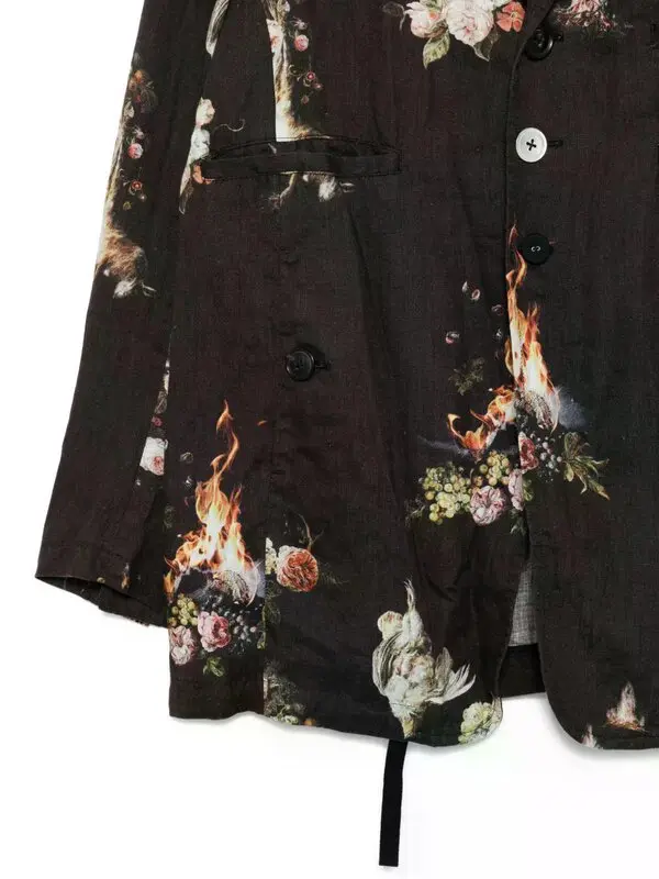 Undercover Graphic Print Blazer