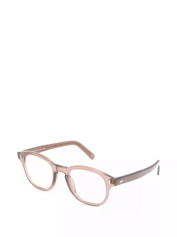 L.g.r Fez Bold Round-frame Glasses