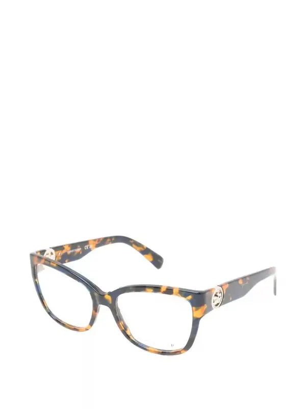 Longchamp Tortoiseshell Cat-eye Glasses
