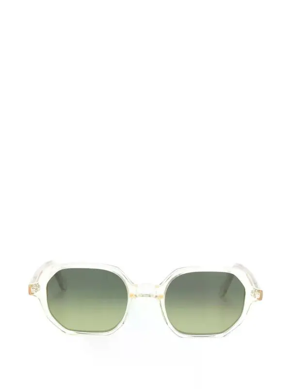 L.g.r Zanzibar Geometric-frame Sunglasses - Yellow