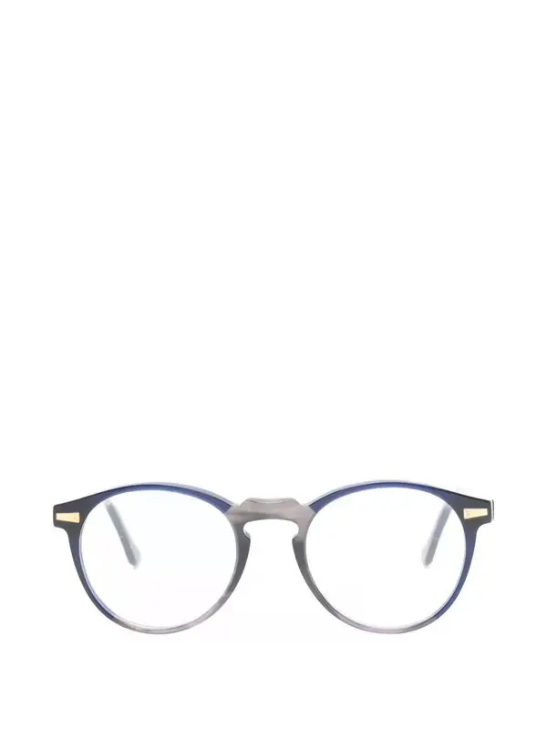 KYME Round-frame Glasses - Blue