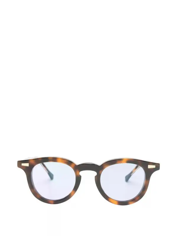KYME Massimo Round-frame Sunglasses - Brown