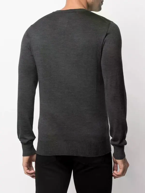 Emporio Armani Virgin Wool-blend Jumper