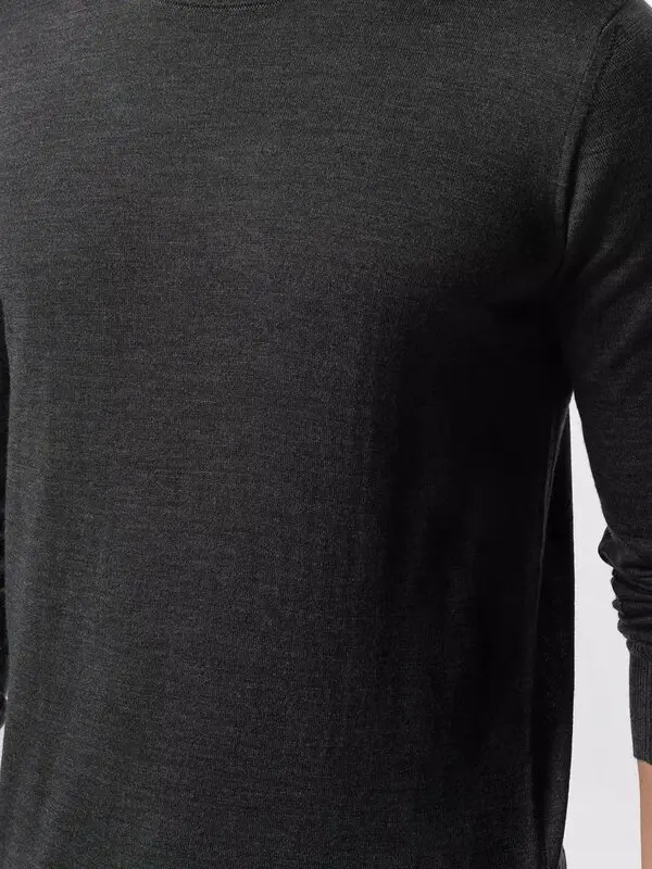 Emporio Armani Virgin Wool-blend Jumper