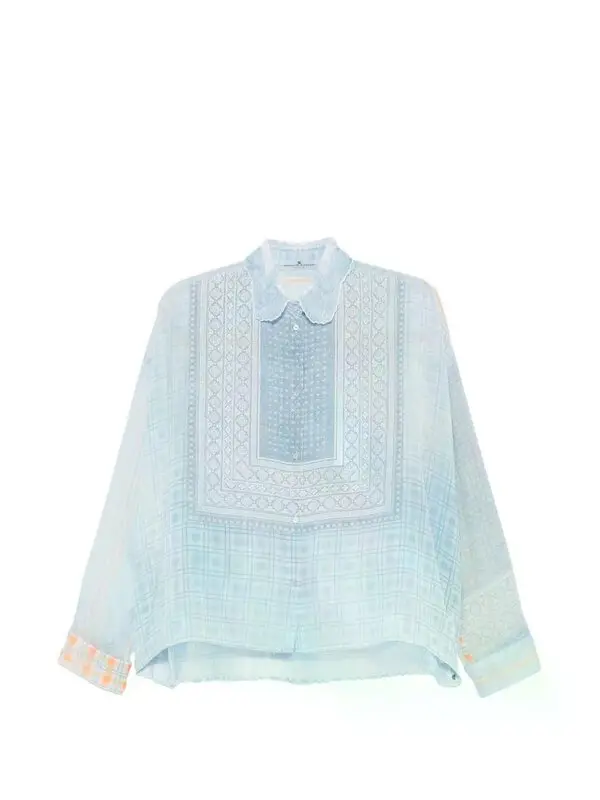 Ermanno Scervino Check-print Buttoned Shirt