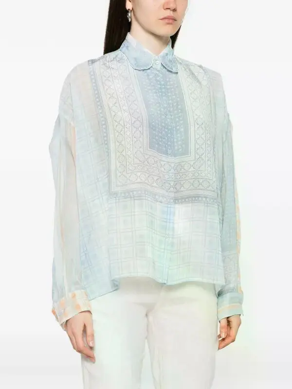 Ermanno Scervino Check-print Buttoned Shirt
