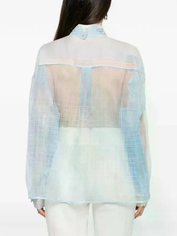 Ermanno Scervino Check-print Buttoned Shirt