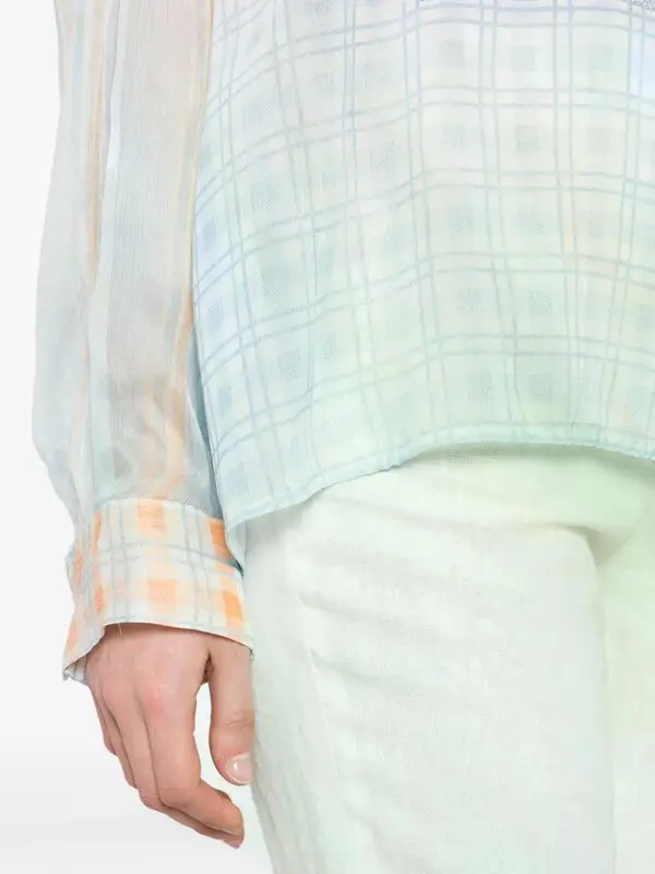 Ermanno Scervino Check-print Buttoned Shirt