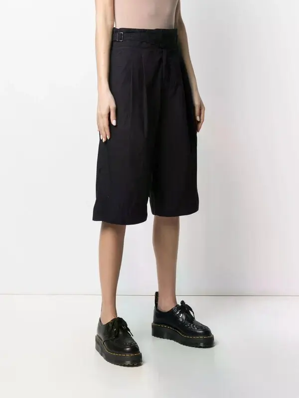 Y’s Loose Fit Pleated Shorts