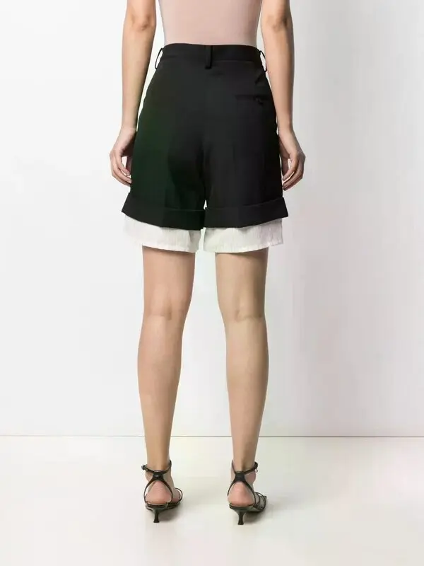 Y’s Layered Tailored Shorts