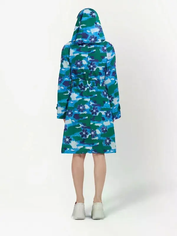Marni Floral-print Hooded Coat