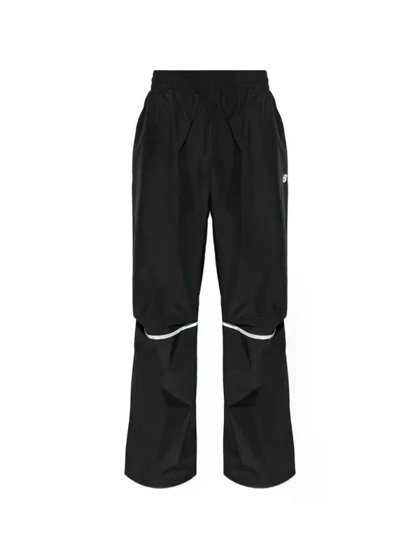 NEW BALANCE Logo Print Piping Wide Leg Trousers