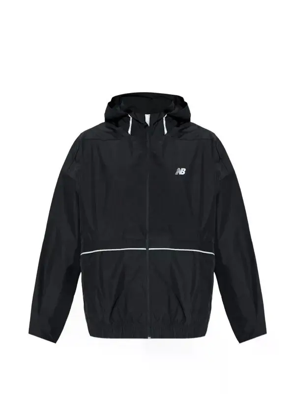 NEW BALANCE Logo-print Hooded Jacket