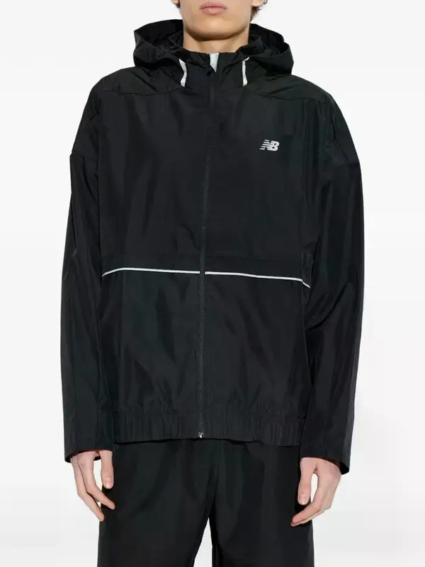 NEW BALANCE Logo-print Hooded Jacket
