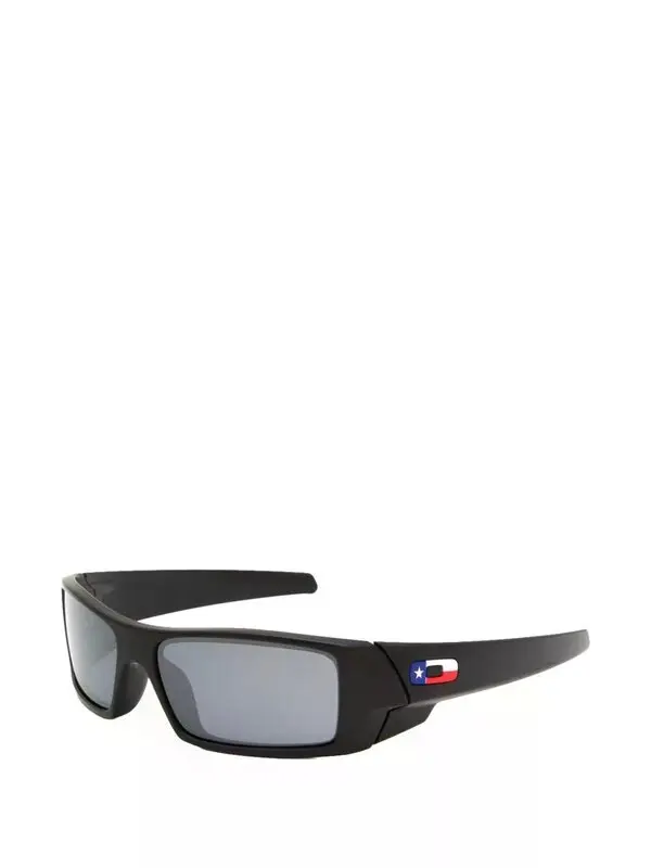 Oakley Gascan Rectangle-frame Sunglasses - Black