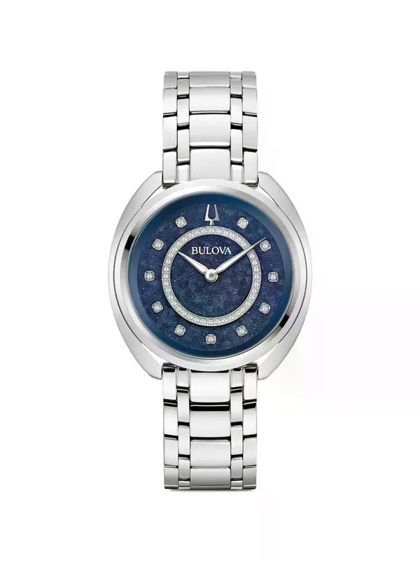 Bulova Duality 34mm Watch - Blue