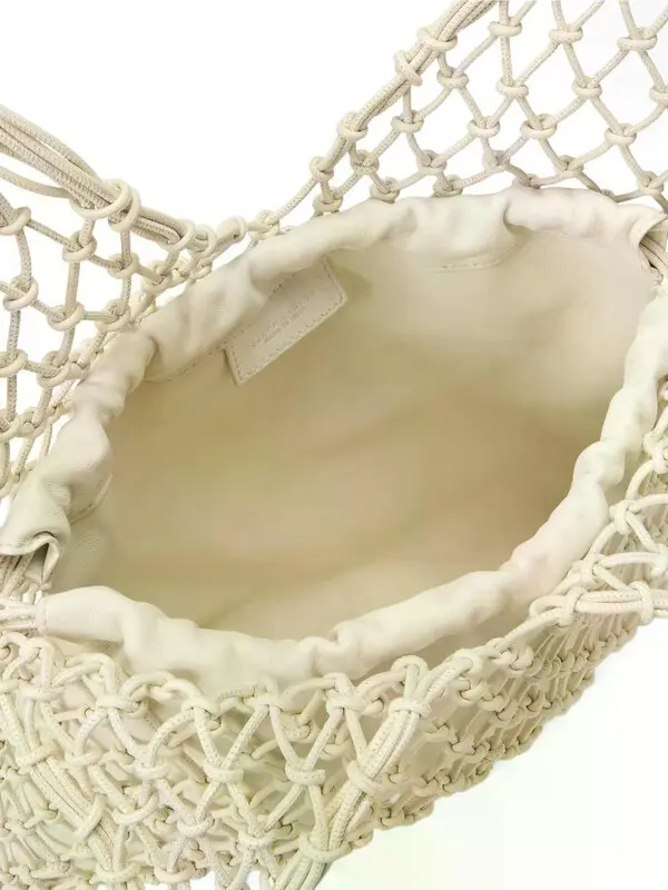 Ralph Lauren Macramé Tassel Tote - Neutrals