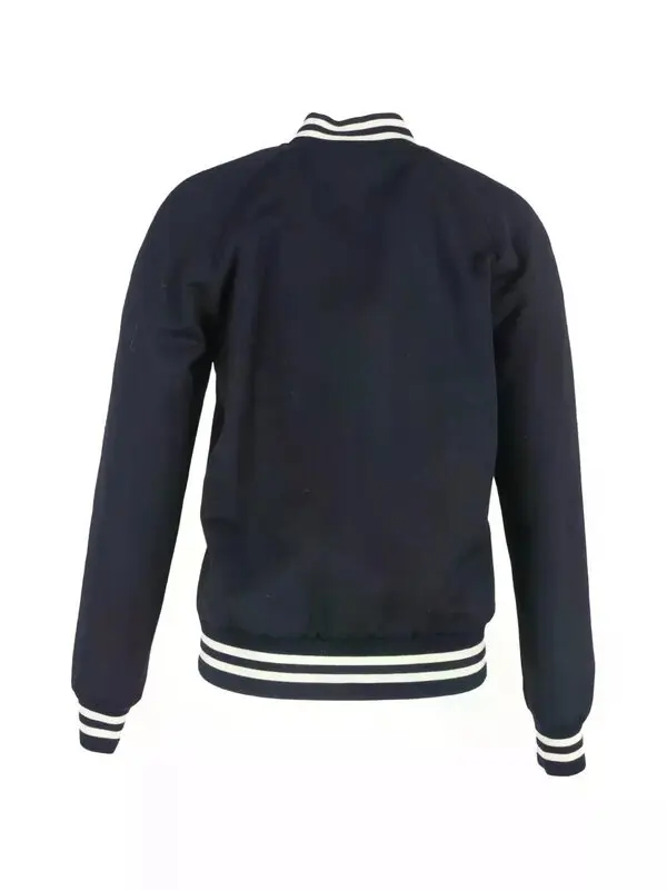 Sandro Striped Varsity Jacket