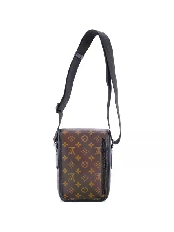 LOUIS VUITTON Archy Messenger Bag Macassar Monogram Canvas Pm - Brown