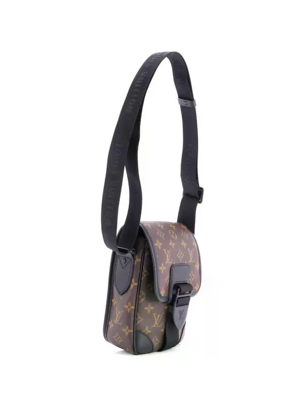 LOUIS VUITTON Archy Messenger Bag Macassar Monogram Canvas Pm - Brown