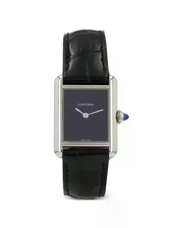Cartier 2020s Tank Must 30mm Watch - Black