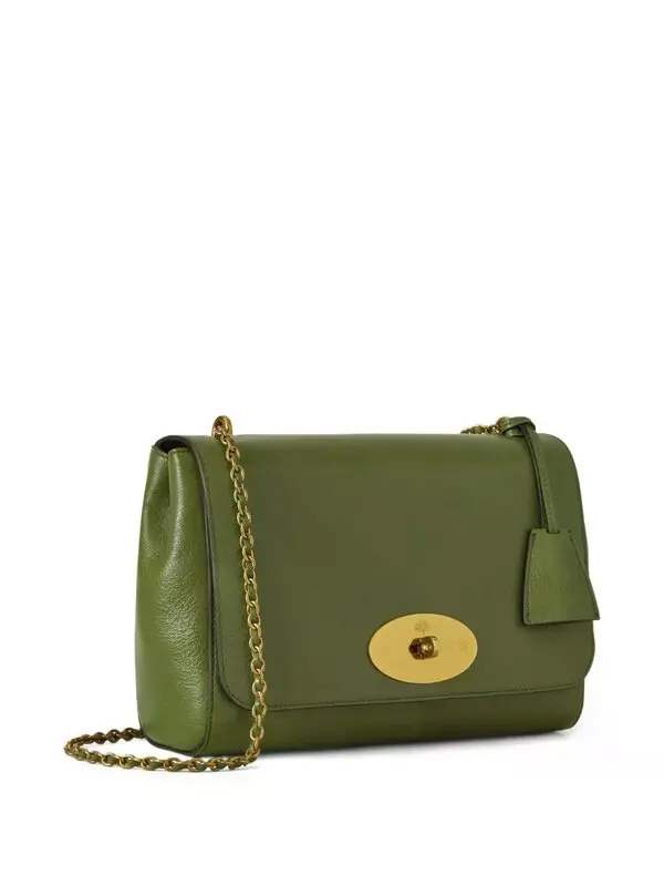 Mulberry Lily Leather Shoulder Bag - Green