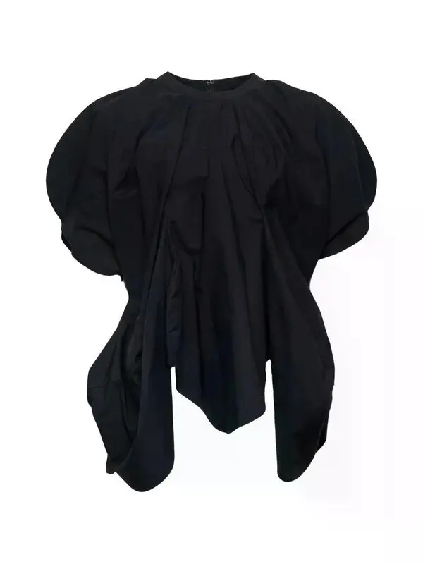 ENFOLD Draped-sleeve Top