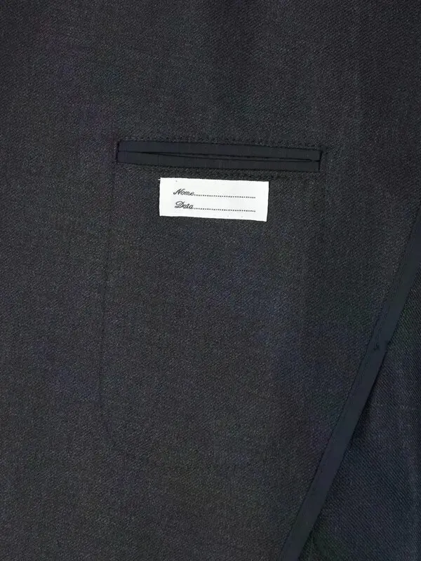 Tagliatore Double-breasted Peak-lapel Blazer - Blue