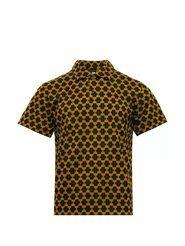 Comme Des Garçons Printed Polo Shirt