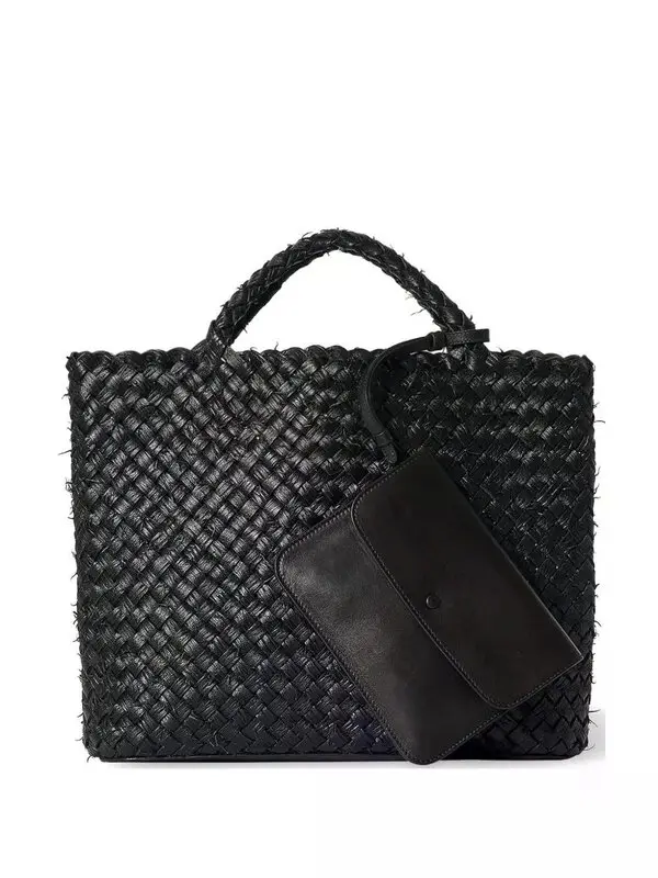 THE ROW Amber Woven Leather Tote