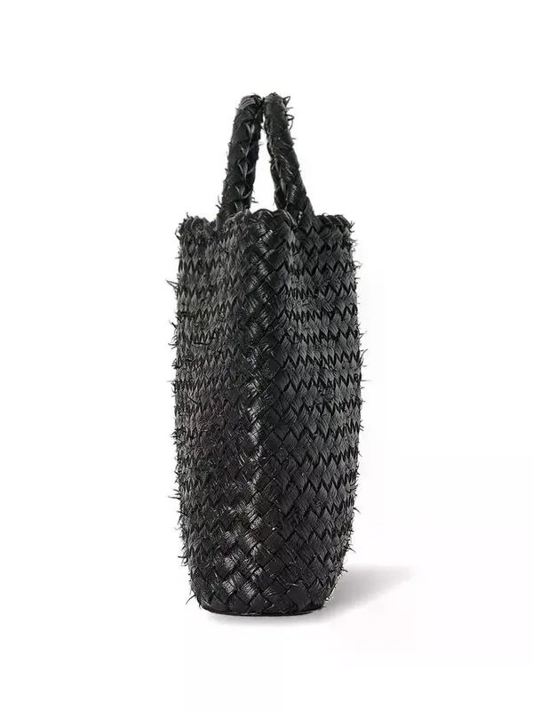 THE ROW Amber Woven Leather Tote