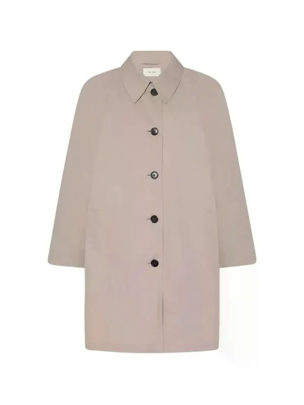 THE ROW Hawkins Raglan-sleeve Single-breasted Coat