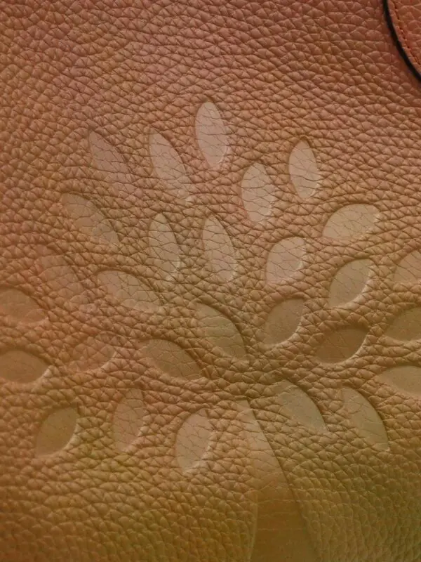 Mulberry Tree Leather Tote Bag - Brown