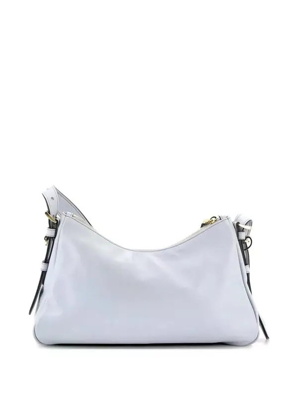 Prada Aimee Shoulder Bag Leather Medium Hobo Bag - Grey