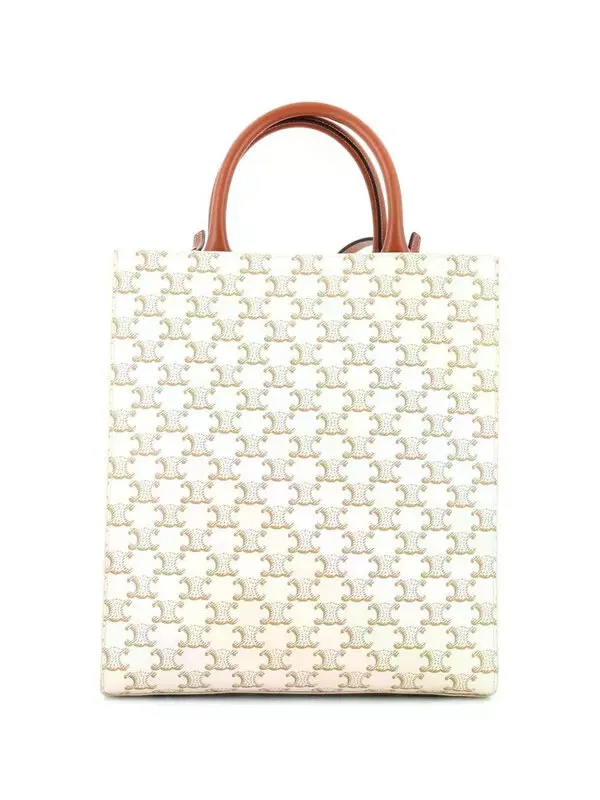 Celine Vertical Cabas Triomphe Small Tote Bag