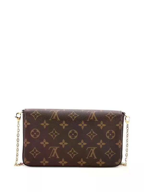 LOUIS VUITTON Felicie Pochette Limited Edition Vivienne Xmas Monogram Canvas